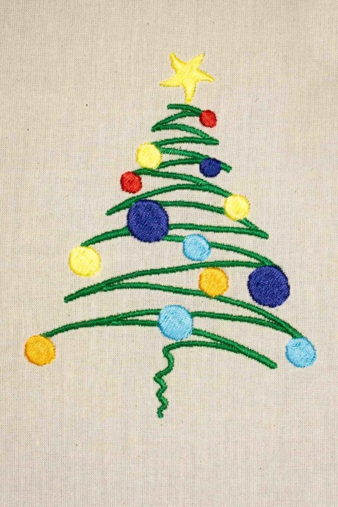 Bauble Tree - Doodle Threads