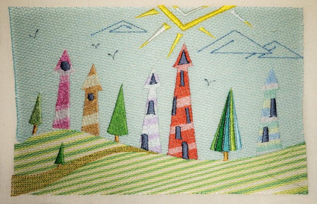 Machine Embroidery Designs by Doodle Threads - Pointy Village
